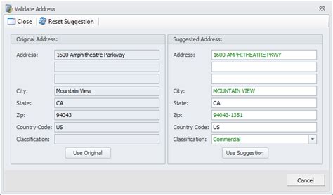 UPS Address Validation REST API Configuration Cavallo Support