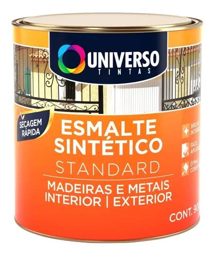 Esmalte Sintético Standard Brilhante Branco ml MercadoLivre