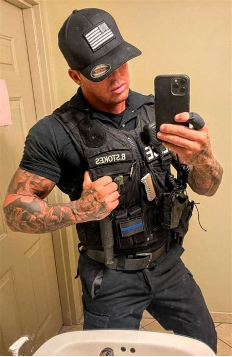 Uniforms And Tattoos Leather Uniformsomg Breathta Tumbex