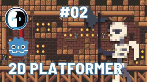 Godot Engine Tutorial Part 02 Make Your First 2d Platformer Game With Godot Create The Enemy