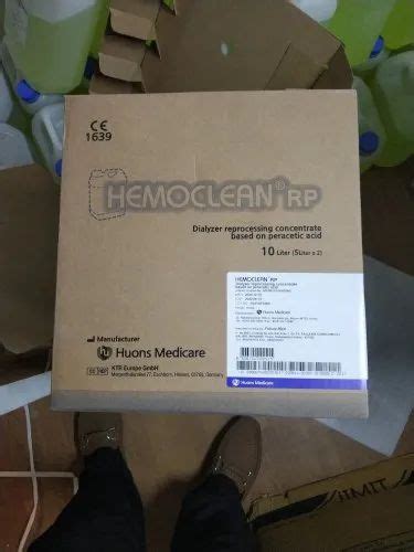 Hemoclean Rp Packaging Size Pack Of 2 Unit At ₹ 3750piece In Mumbai
