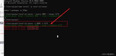 Vue3前端模拟安全策略同局域网内测试方法 Local Ssl Proxy Csdn博客