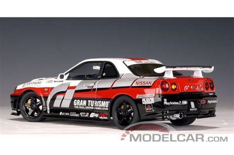 Autoart Nissan Skyline R Gtr Gran Turismo Version Modelcar Caribbean