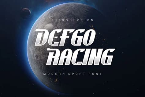 30 Best Racing Fonts For Your High Speed Designs Bittbox