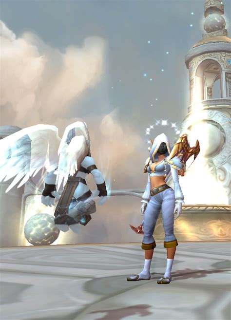 Tyrael Mount Cloth Matching Set Light Transmog