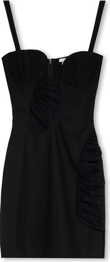 Nensi Dojaka Slip Dress Black Shopstyle