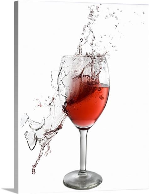 Exploding Wine Glass Great Big Canvas