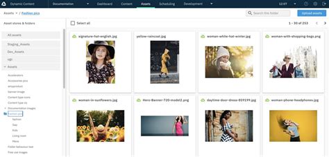 The Assets Tab Amplience Documentation