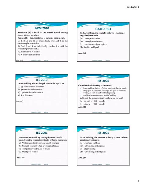 11 Welding Qanda For Students Pdf