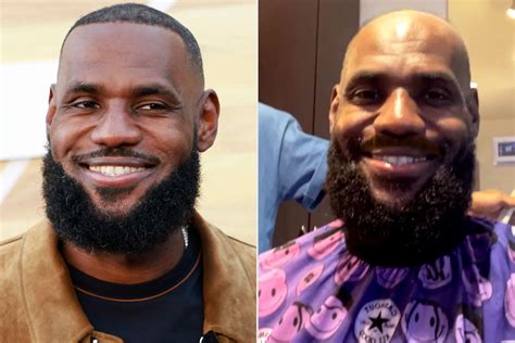 Social Media Reacts To Lebron James Showing Off Shaved Head Look