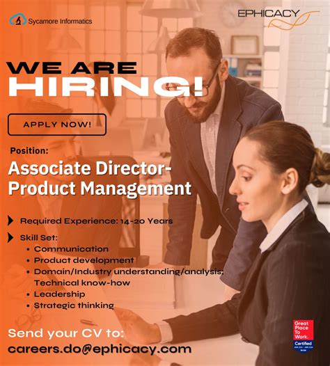Ephicacy On Linkedin Hiring Productmanagement Careeropportunity