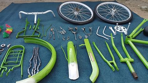 Old Bicycle Restoration And Assembling Complete Restoration Youtube