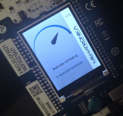 Nucleo U575zi Q And X Nucleo Gfx02zi • Magazin Mehatronika