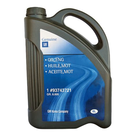 Масло GM Diesel 5W 40 (6л): цена, описание, отзывы