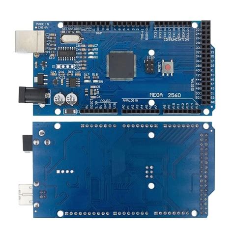 Mega2560 Mega 2560 R3 Atmega2560 16au Ch340g Avr Usb บอร์ด Lan สำหรับ Arduino Th