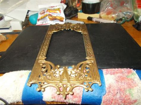 6 Brass Glass Pannels 5x11 Ebay