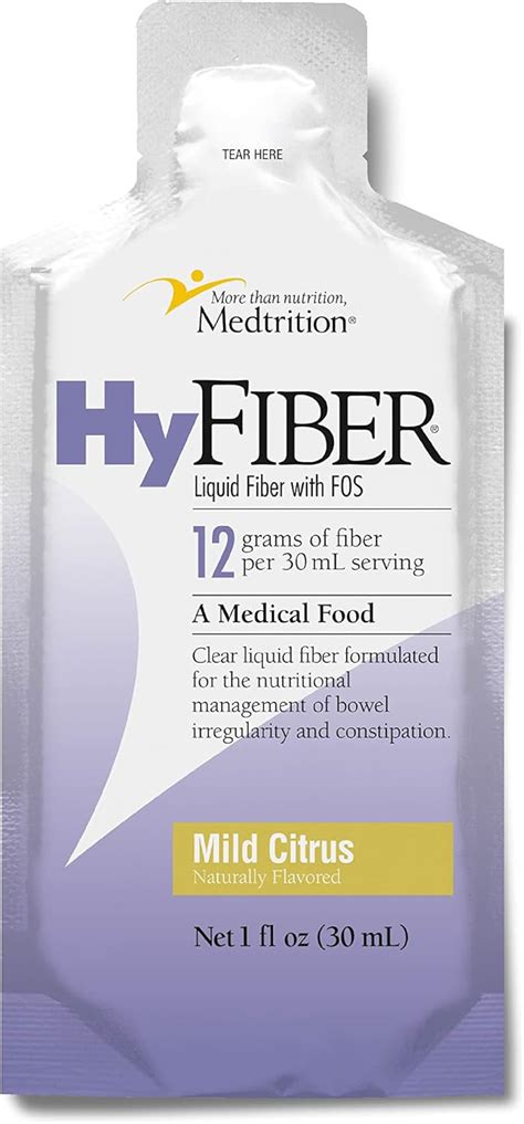 Buy Daily Liquid Fiber For Regularity And Soft Stools Hyfiber 12