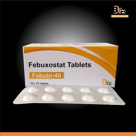 Febuxostat 40 Mg Tablets At ₹ 150box Uloric In Nashik Id 2851819793233