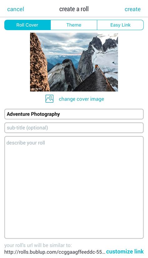 Create A Roll Bublup