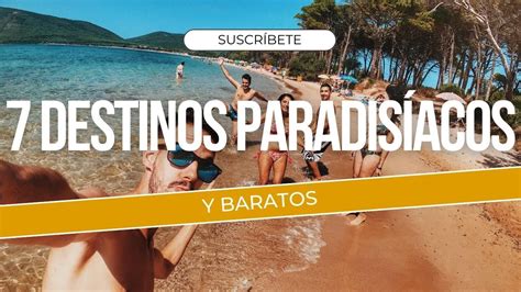 Los 7 Destinos Paradisíacos Más Baratos para Viajar en 2025 YouTube