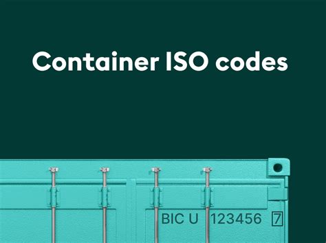 Container Iso Codes Why Theyre Important [ Track Units]