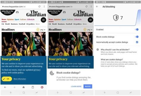 Opera Browser Beta Will Block Annoying Cookie Dialogs Ubergizmo