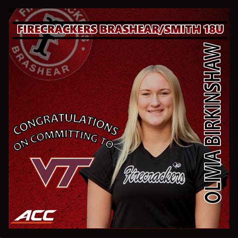🚨 Commitment Alert 🚨 Firecrackers Brashear Fastpitch Facebook