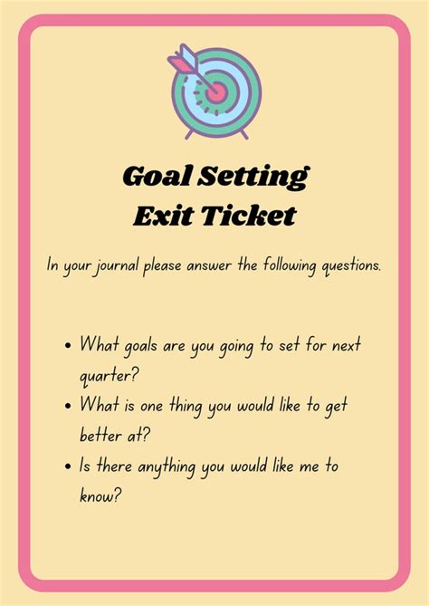 Free Printable Exit Ticket Templates You Can Customize Canva