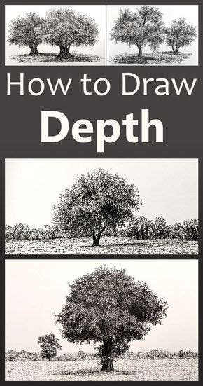 15 Realistic Ways To Add Depth To A Drawing Or A Painting Including Examples Landscape