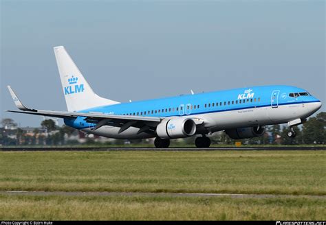 Ph Bxi Klm Royal Dutch Airlines Boeing 737 8k2wl Photo By Björn Huke