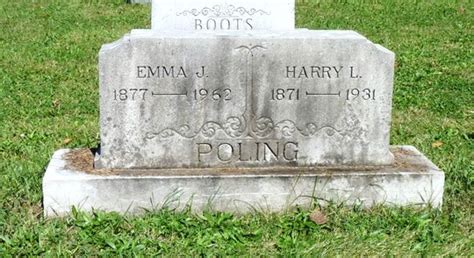 Emma Jane Smith Poling 1877 1962 Memorial Find A Grave