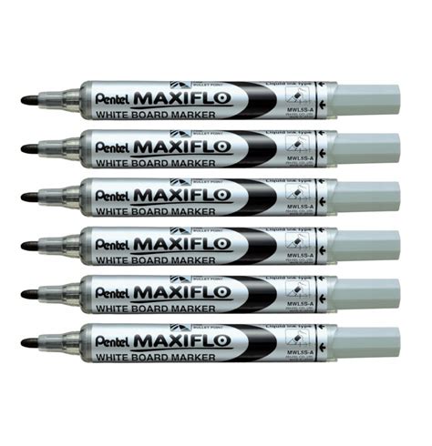 Marker Pentel Maxiflo do tablic czarny okrągły MWL5S A Cena Opinie