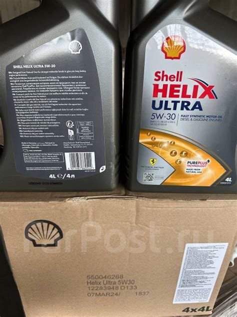Продам Моторное масло Shell 5w30 Sp пр во Германия синтетическое 4 00 л Sl A3 B3 B4