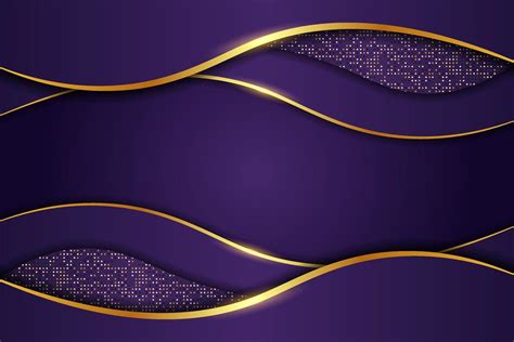 Luxury Background Purple Dynamic Overlapped Layer With Elegant Glow