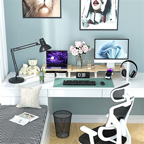 Electronikz Aothia Desk Dual Monitor Stand Riser Enhance Your