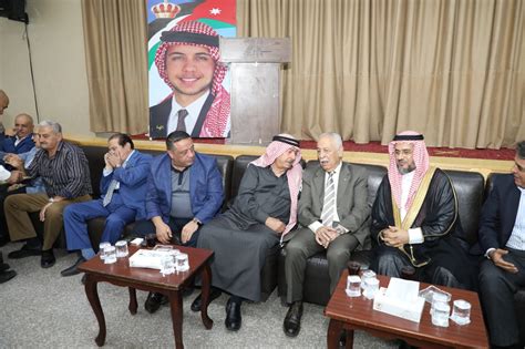 مندوباً عن الملك وولي العهد العيسوي يعزي عشائر القضاة وآل النوباني
