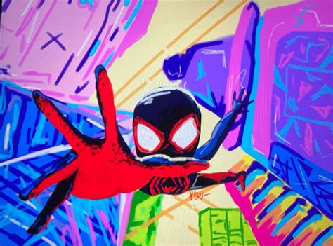 Anriet On Instagram Trying A Sketch With The New Acrylic Markers 🕷️🕸️