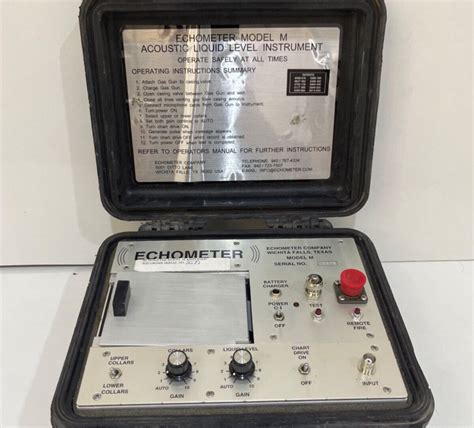 Echometer Model M Strip Recorder Industrial Worldwide