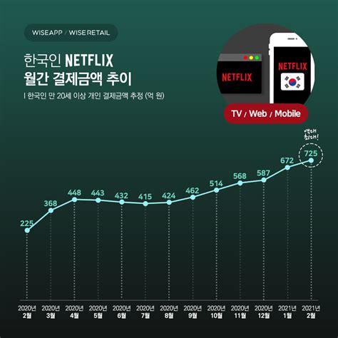 넷플릭스 결제금액 결제자수 역대 최대 플래텀
