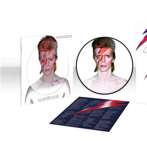 David Bowie Aladdin Sane 50th Anniversary Ltd Picture Vinyl