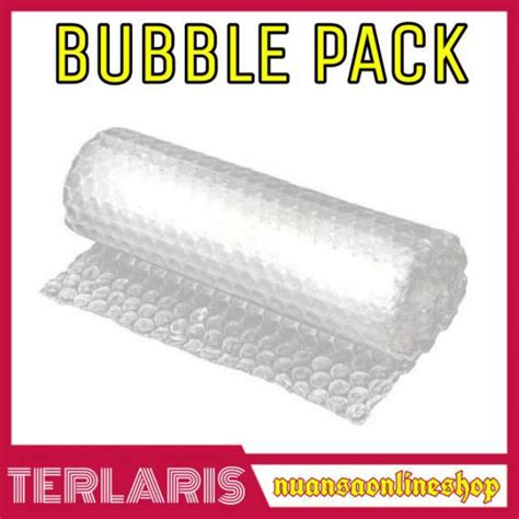 Jual Bubble Wrap Bubble Pack Plastik Balon Eceran Shopee Indonesia