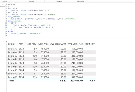 Determine Correlation Microsoft Fabric Community