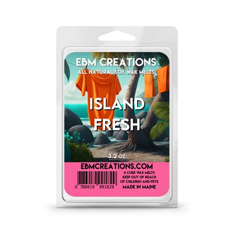 Island Fresh Gain Scented Soy Wax Melts Ebm Creations 6 Cube 32oz