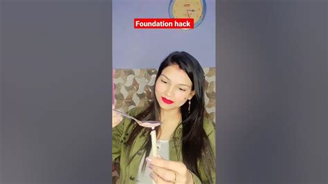 Full Coverage Foundation Hack 🔥😍 Hack Foundation Foundationhack