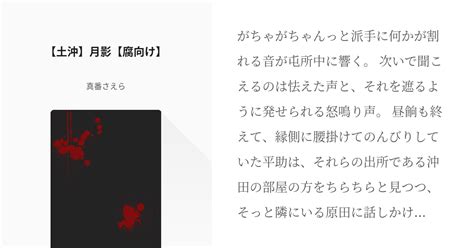薄桜鬼 沖田総司 【土沖】月影【腐向け】 真番さえらまつがいさえらの小説 Pixiv