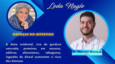 Dr Marcelo Werneck O Câncer De Intestino Tem Aumentado Comer