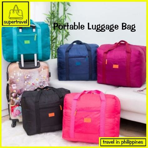 Supertravel Foldable Travel Portable Luggage Bag Shopee Philippines