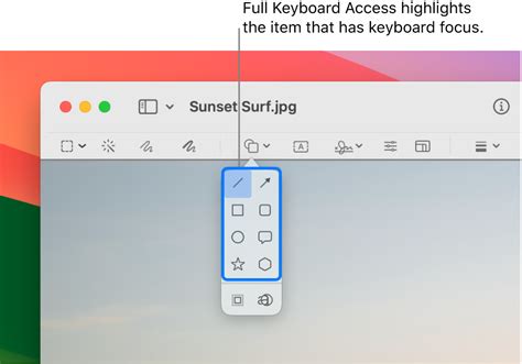 Navigate Your Mac Using Full Keyboard Access Apple Support