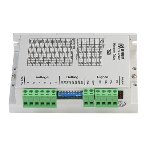 Rtelligent R60 Digital Nema 23 24 Stepper Motorvezérlő Vezérlő 24 50vdc