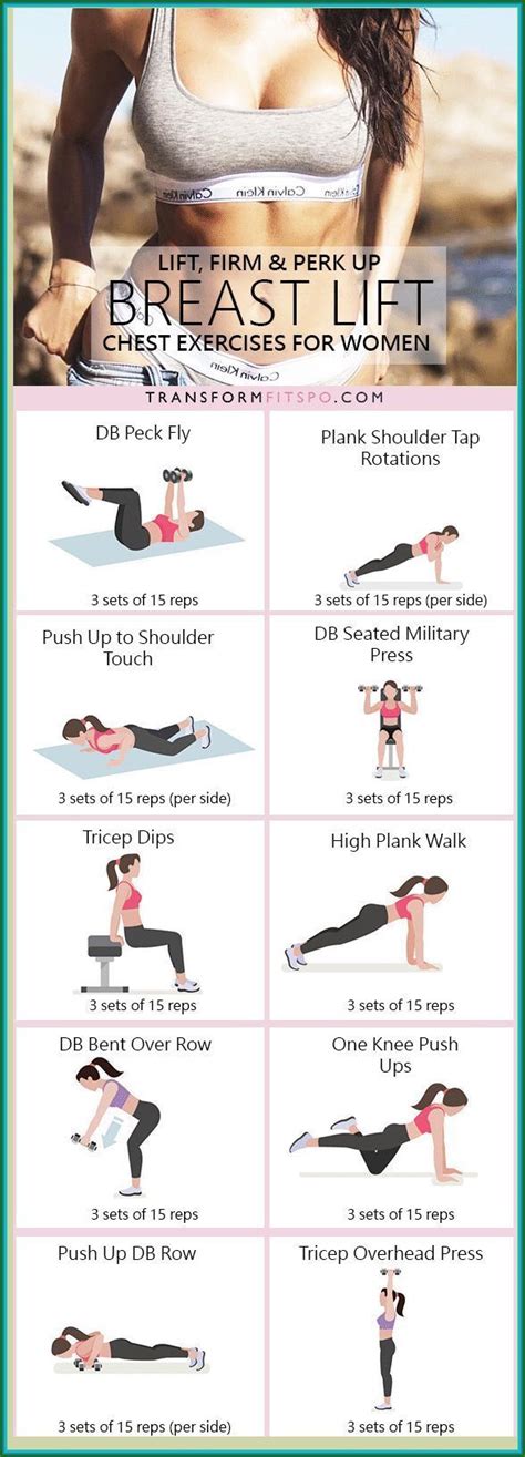 Breast Exercises To Lift And Firm
